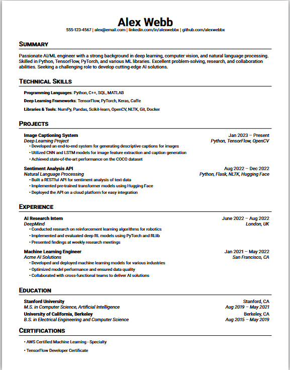 ResumeLaTeXer - Convert PDF Resumes to LaTeX